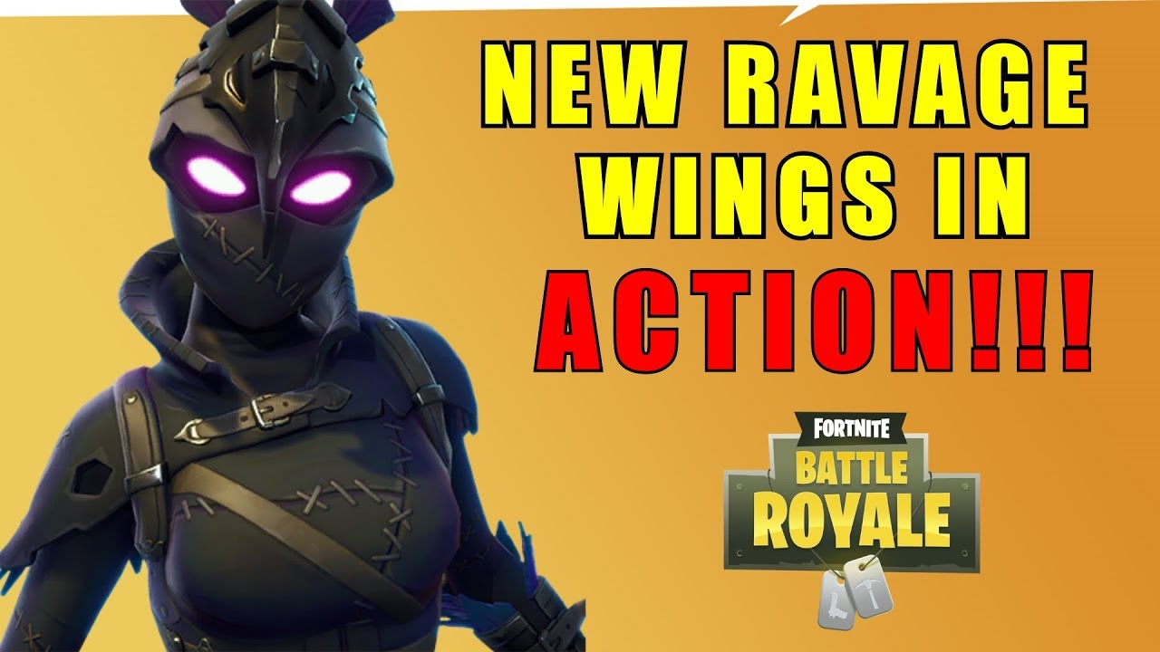 NEW RAVAGE WINGS - Fortnite Gameplay - YouTube
