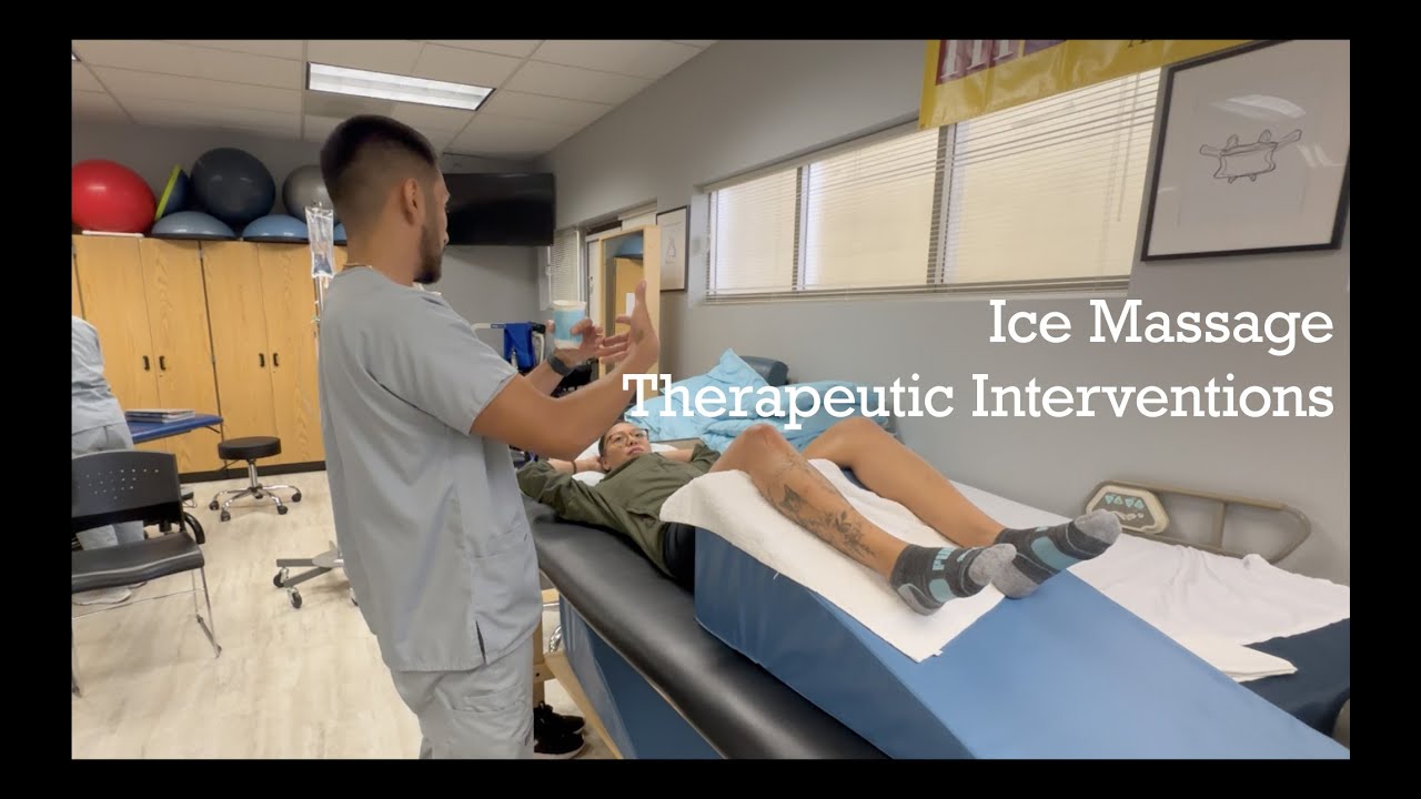 Ice Massage - Therapeutic Interventions - YouTube
