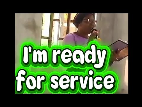 Hymn song: I'm ready for service Lord 🎵🎵🎵🎵🎵🎵🎵. Listen and be blessed ...