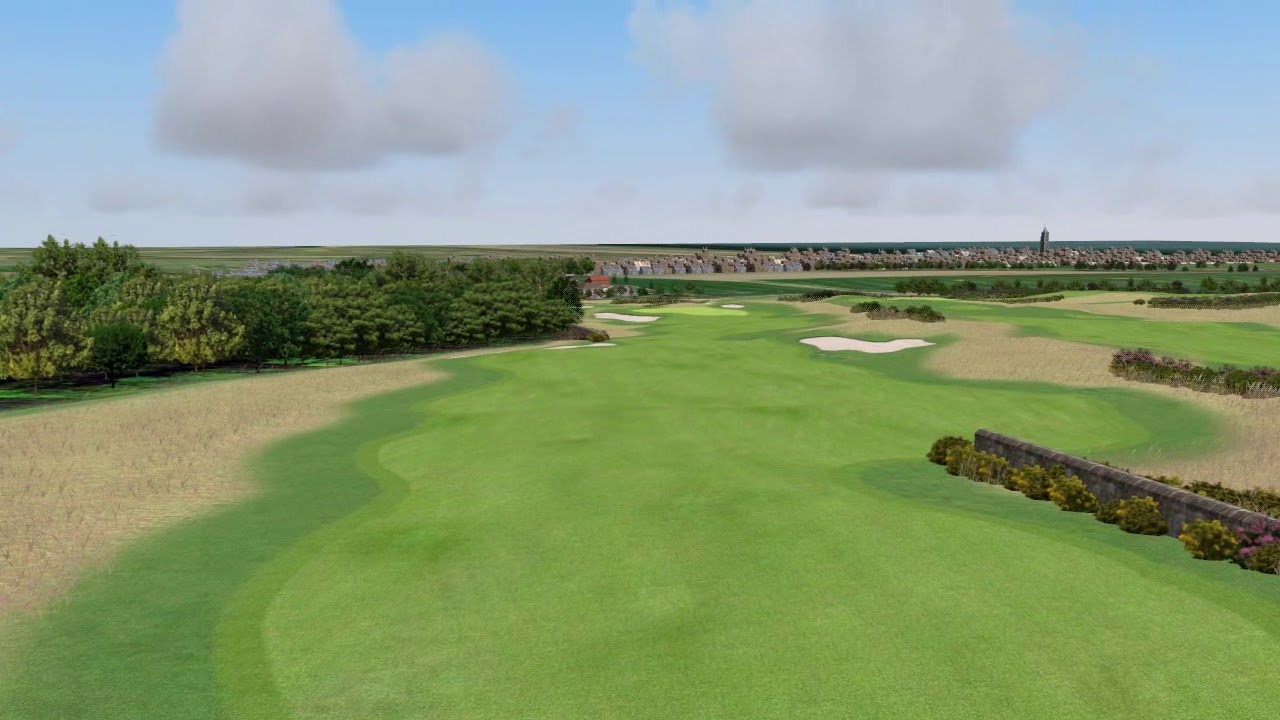 Feddinch - Hole 4 Flythrough - YouTube