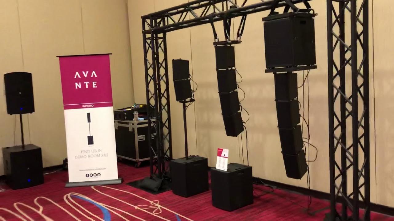 Avante Audio Demo Room at DJ Expo 2018 | Disc Jockey News - YouTube