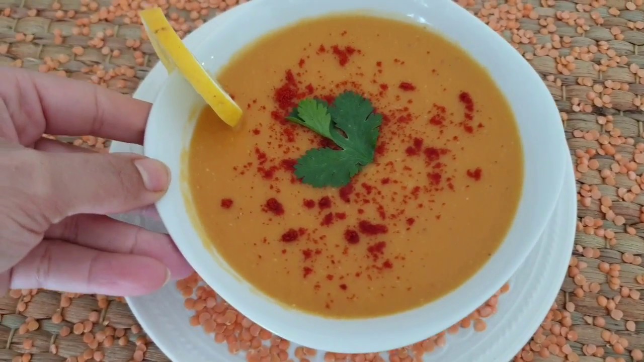 🇹🇷🇹🇷Merçimek çorbasi soupe turque au lentilles corail 😋😋🇹🇷 - YouTube