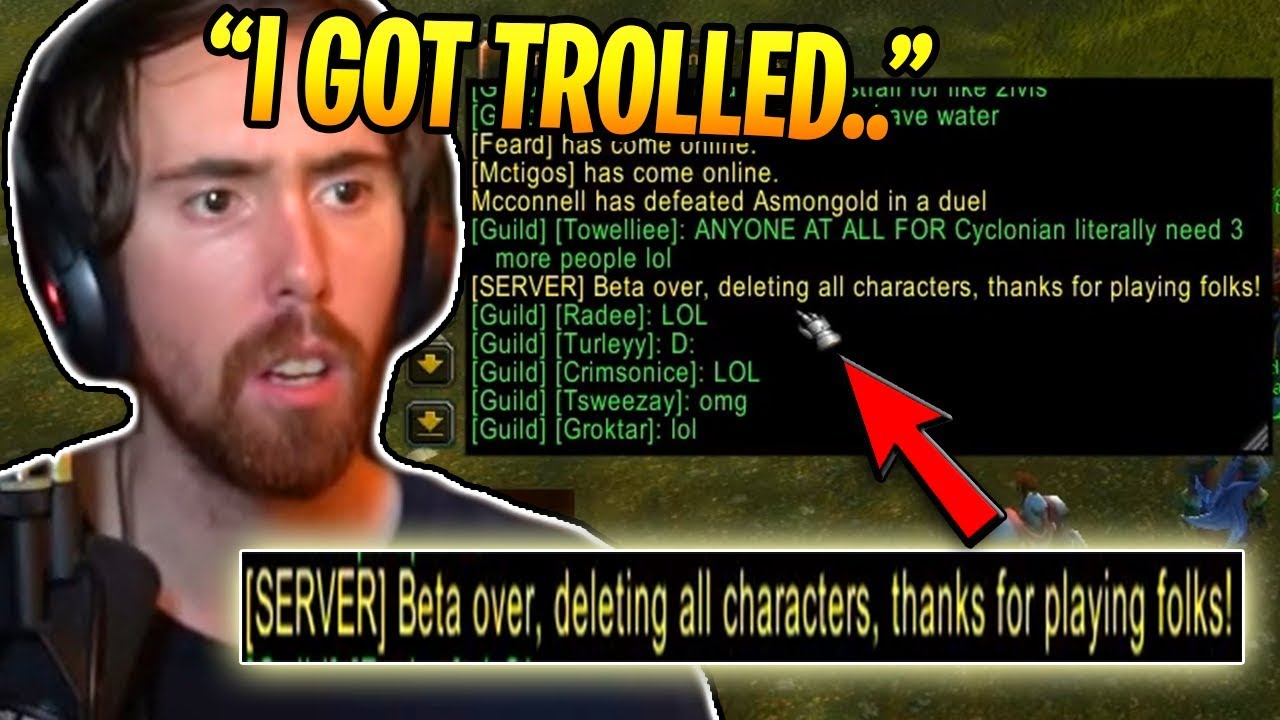 Blizzard TROLLS Everyone In Classic WoW Beta (WoW Classic Funny Moments ...