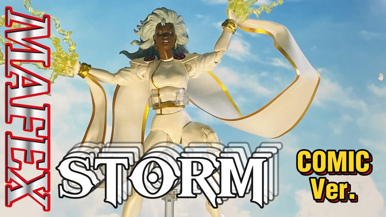FULL REVIEW MAFEX X-MEN STORM JIM LEE COMIC VERSION ACTION FIGURE - YouTube