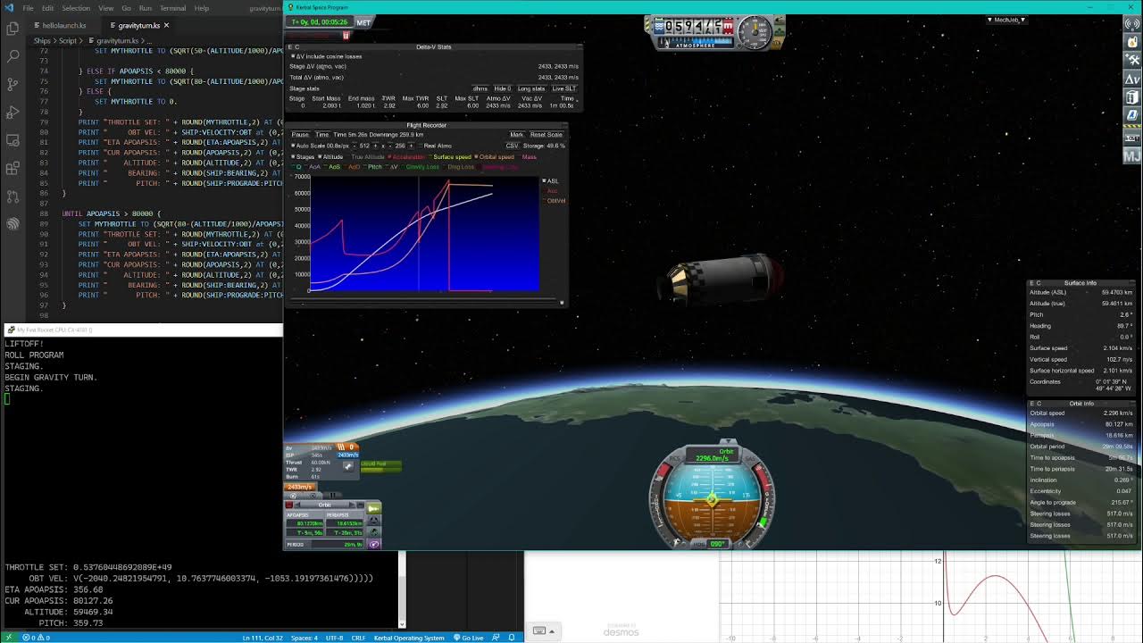 Functional kOS launch script. - YouTube