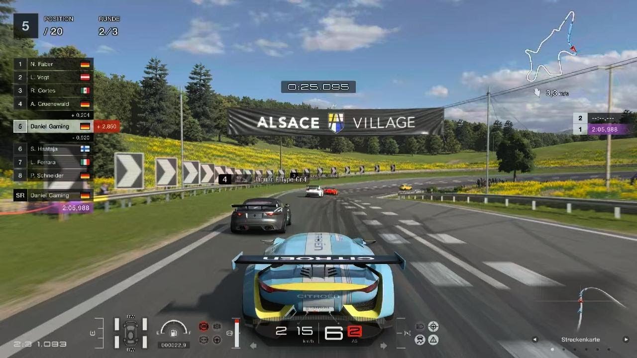 Gran Turismo 7 - GT by Citroën Gr.4 BoP Rennen / Alsace Dorf - YouTube