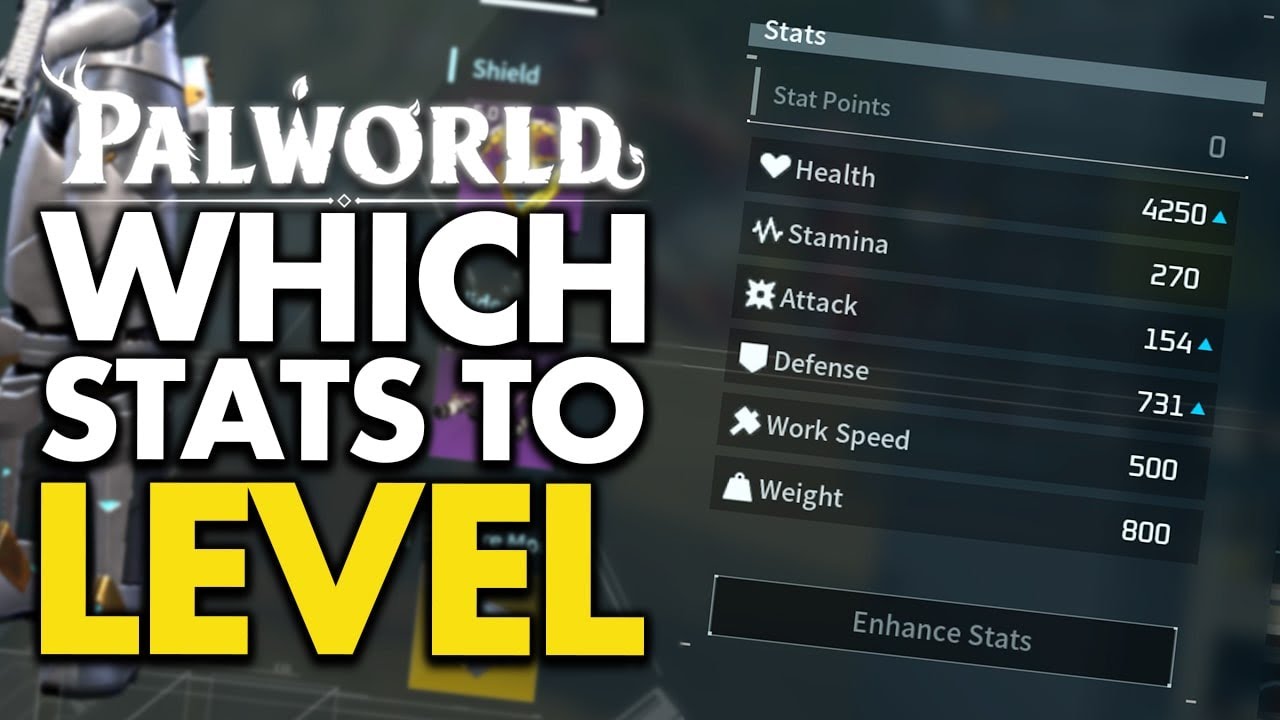 Which Stats To Upgrade In Palworld - YouTube