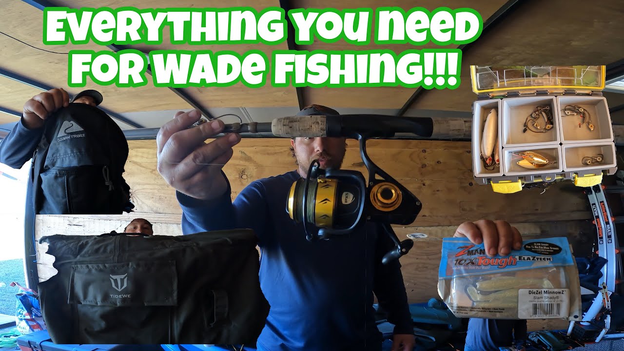 What you need for inshore wade fishing! Florida wade fishing! - YouTube
