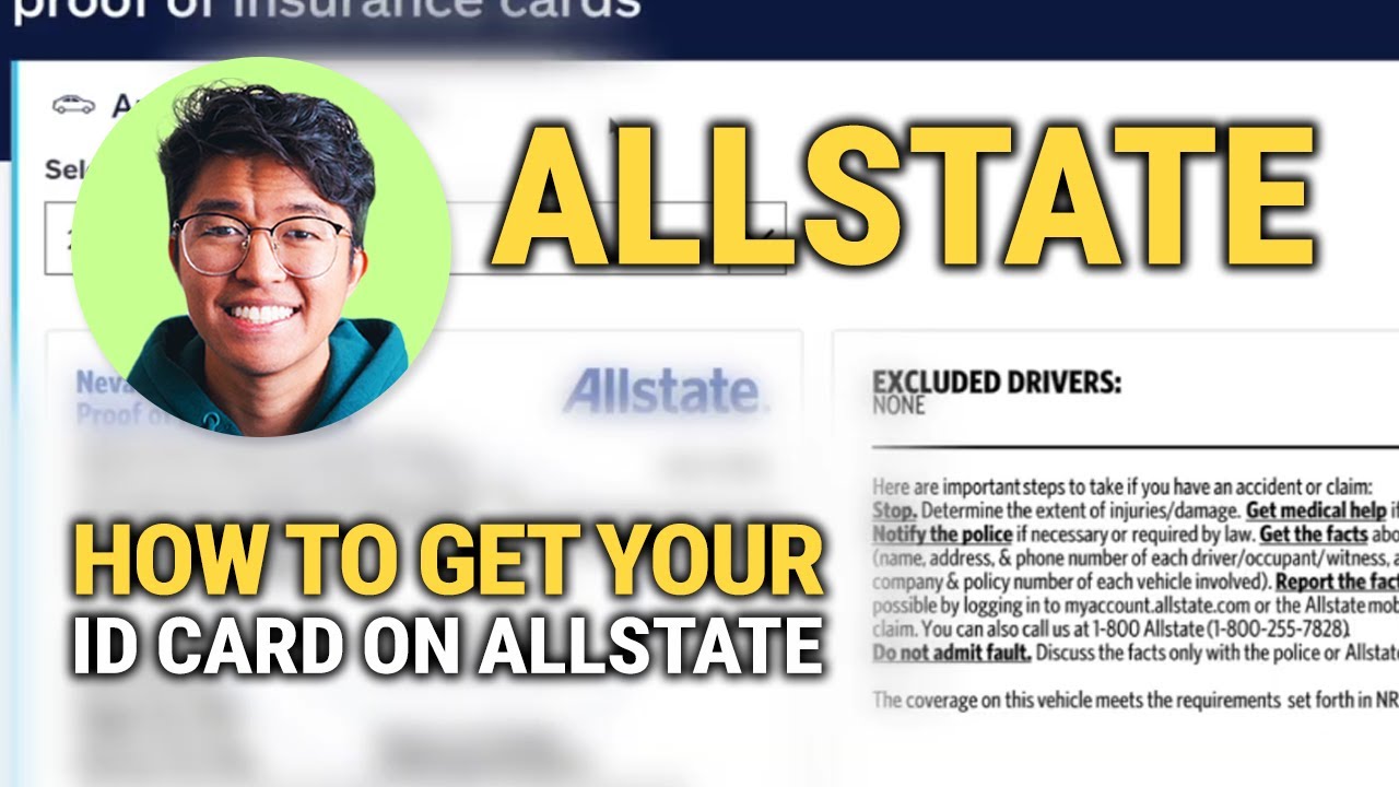 How To Get Your ID Card On Allstate: Quick Access Guide! - YouTube