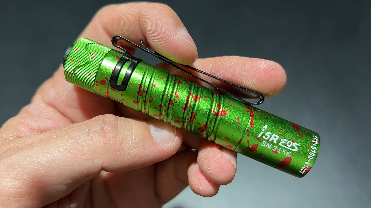 OLIGHT I5R EOS ZOMBIE GREEN / ซอมบี้สีสดใส - YouTube