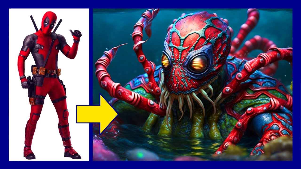 OCTOPUS AVENGERS 🔥 All Characters - YouTube