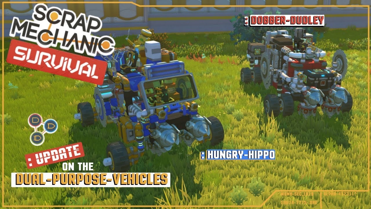 : SCRAP-MECHANIC: SURVIVAL. : HARVESTER-UPDATE! - YouTube