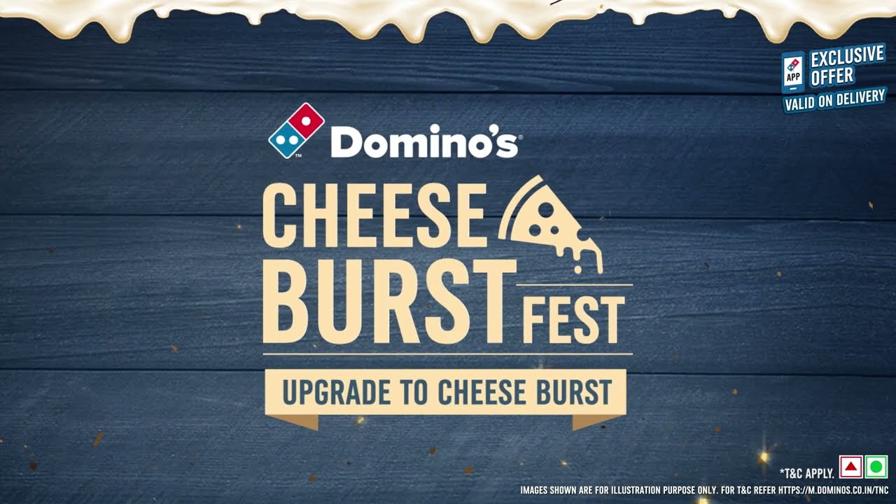 Dominos Cheese Burst Pizza