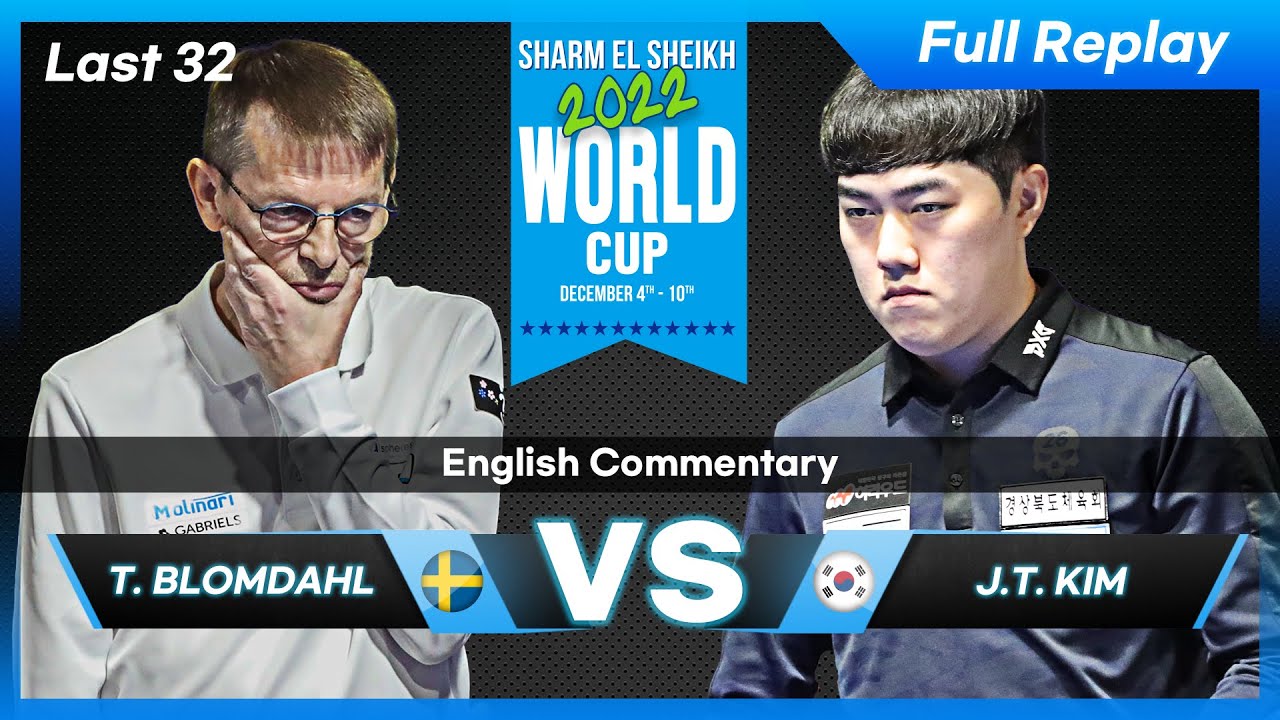 Last 32 - Torbjorn BLOMDAHL vs Jun Tae KIM (Sharm El Shikh World Cup ...