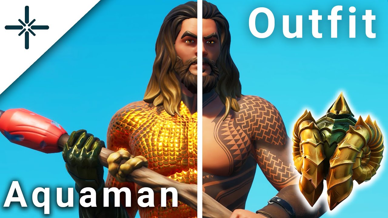 *LEAKED* Aquaman Fortnite Skin Gameplay (All Styles + "Supreme Shell ...