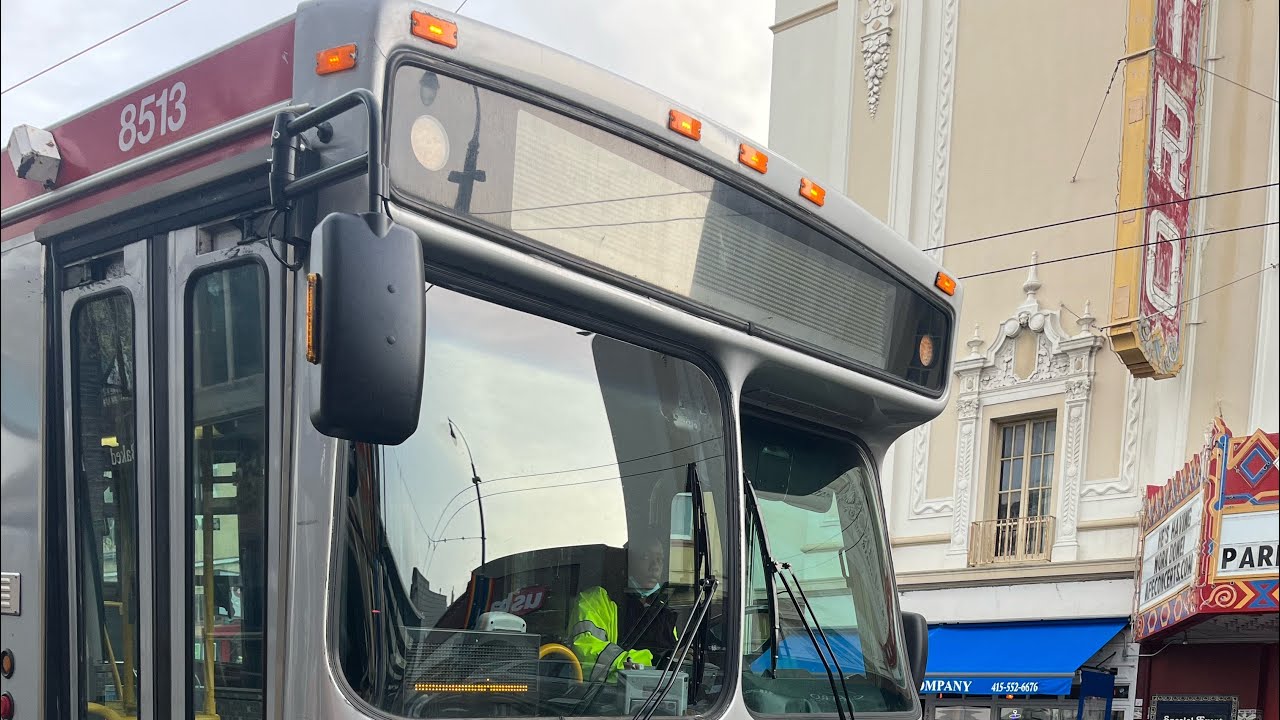 SF Muni #8513 (35) to Glen Park BART (Full Ride) - YouTube