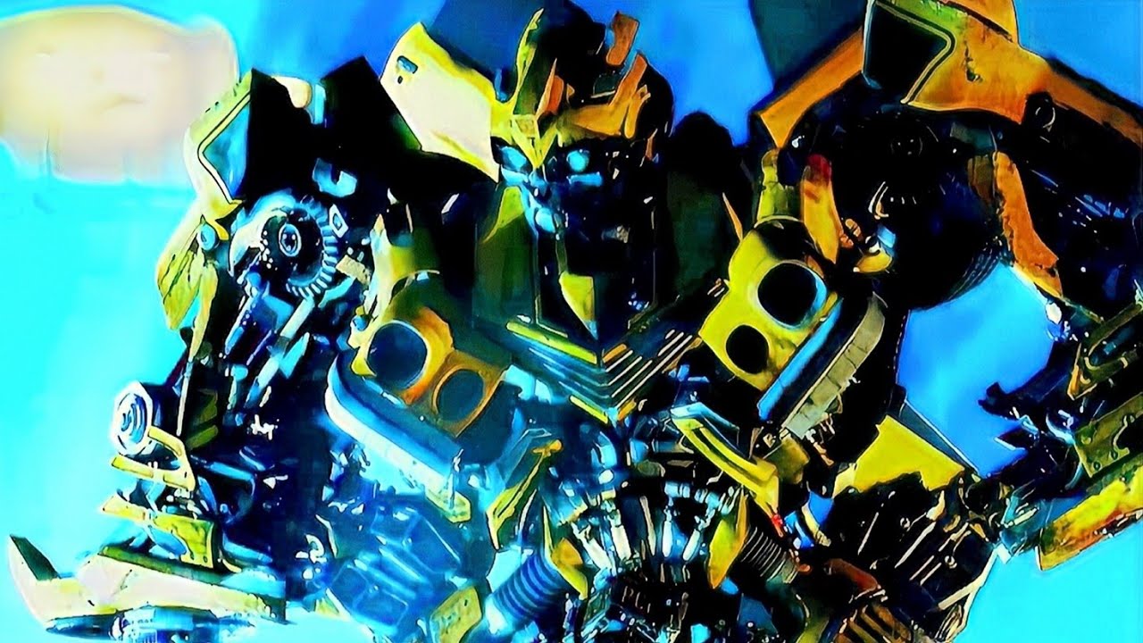 Transformers (2007) - Sam Meets Bumblebee Scene - YouTube