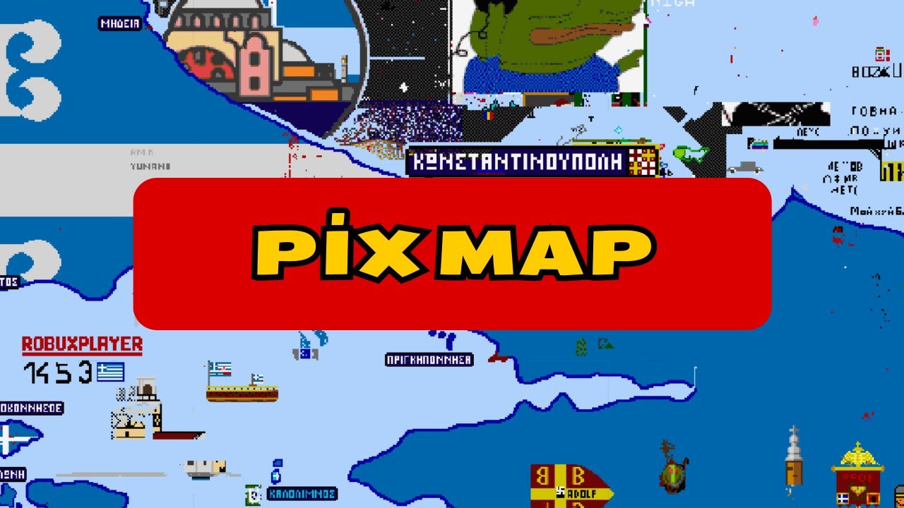 KURTARILMIŞ BÖLGE! | Pixmap + Sohbet - YouTube