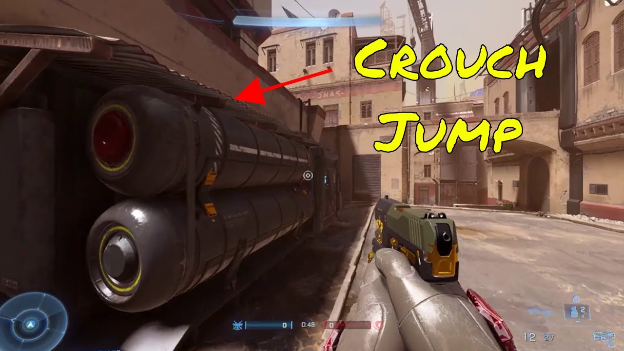 Halo Infinite Jump Spots : Bazaar (Crouch Jump) - YouTube