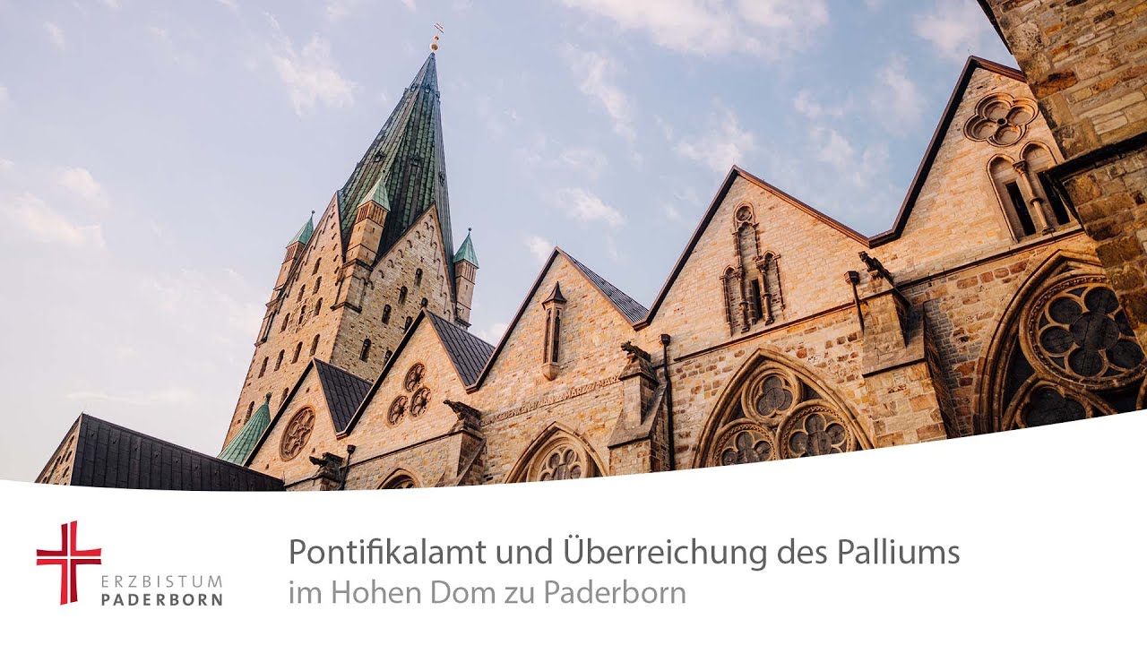 Live: Pontifikalamt anlässlich der Übergabe des Palliums - YouTube