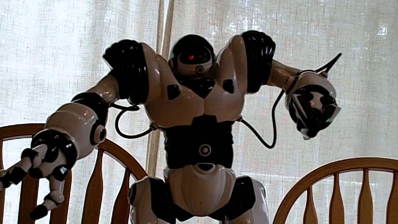 Burping Robo Sapien - YouTube
