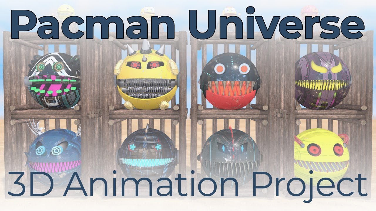 Pacman Universe – Power Pacman | Sci-Fi 3D Animation - YouTube