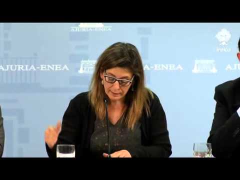Ana Oregi sailburuaren agerraldia otsailaren 2ko denboralearen ondoren ...