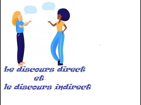 Le discours direct et le discours indirect : partie 1 (Les notions de ...