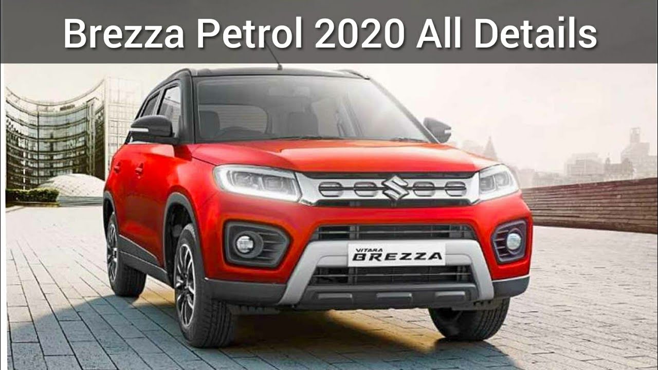 Brezza Petrol 2020 all details | 2020 Brezza Petrol launch,features ...