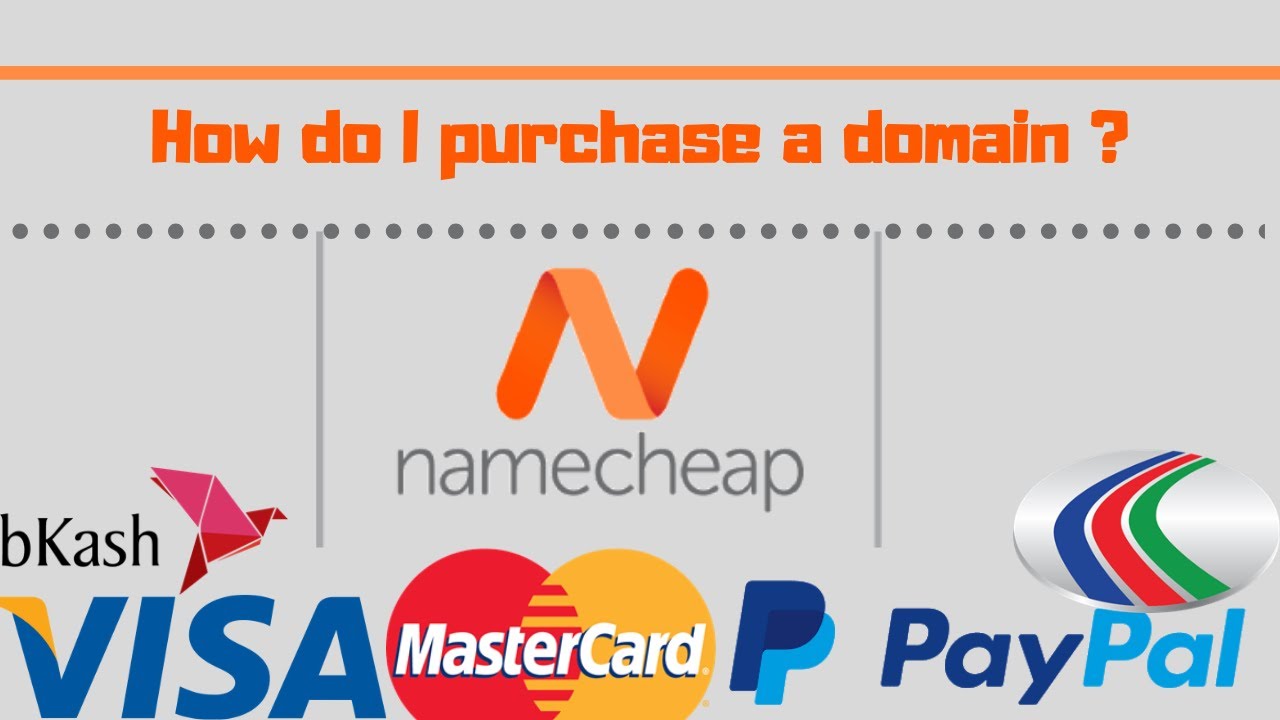 How do I purchase a domain from namecheap, godaddy,bluehost or any ...