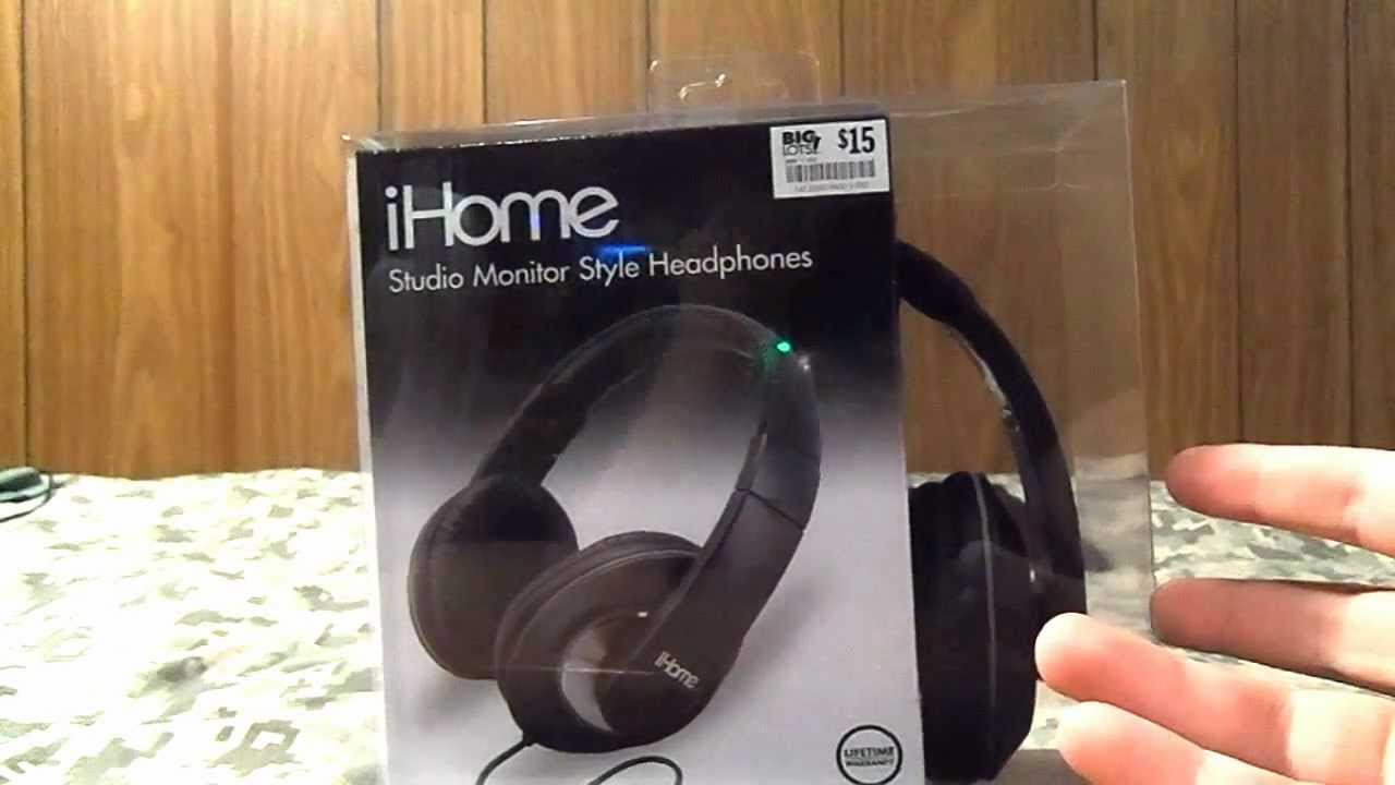 iHome ib38 Headphone Unboxing/Review - YouTube