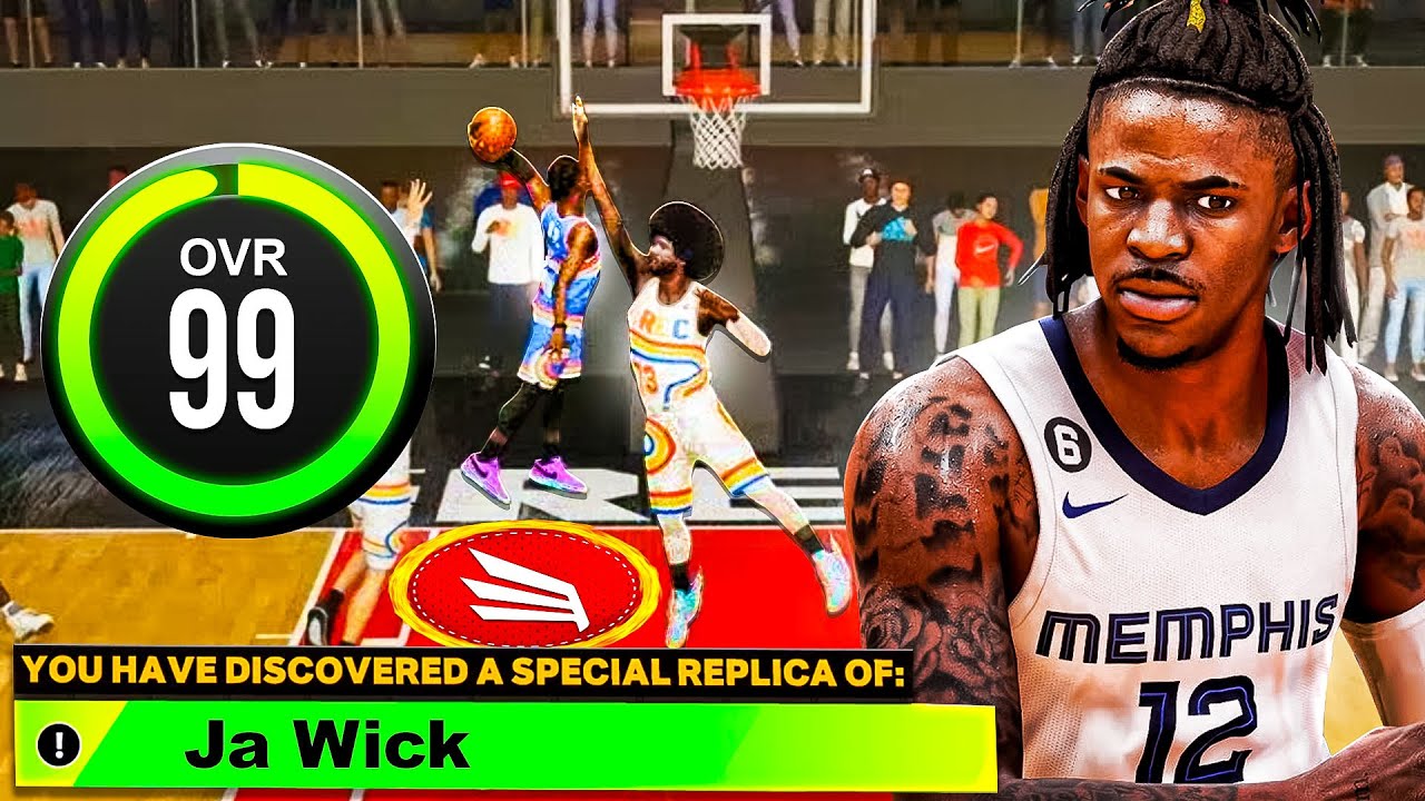 This JA MORANT "JA WICK" BUILD is a MENACE to REC PLAYERS in NBA 2K23 ...