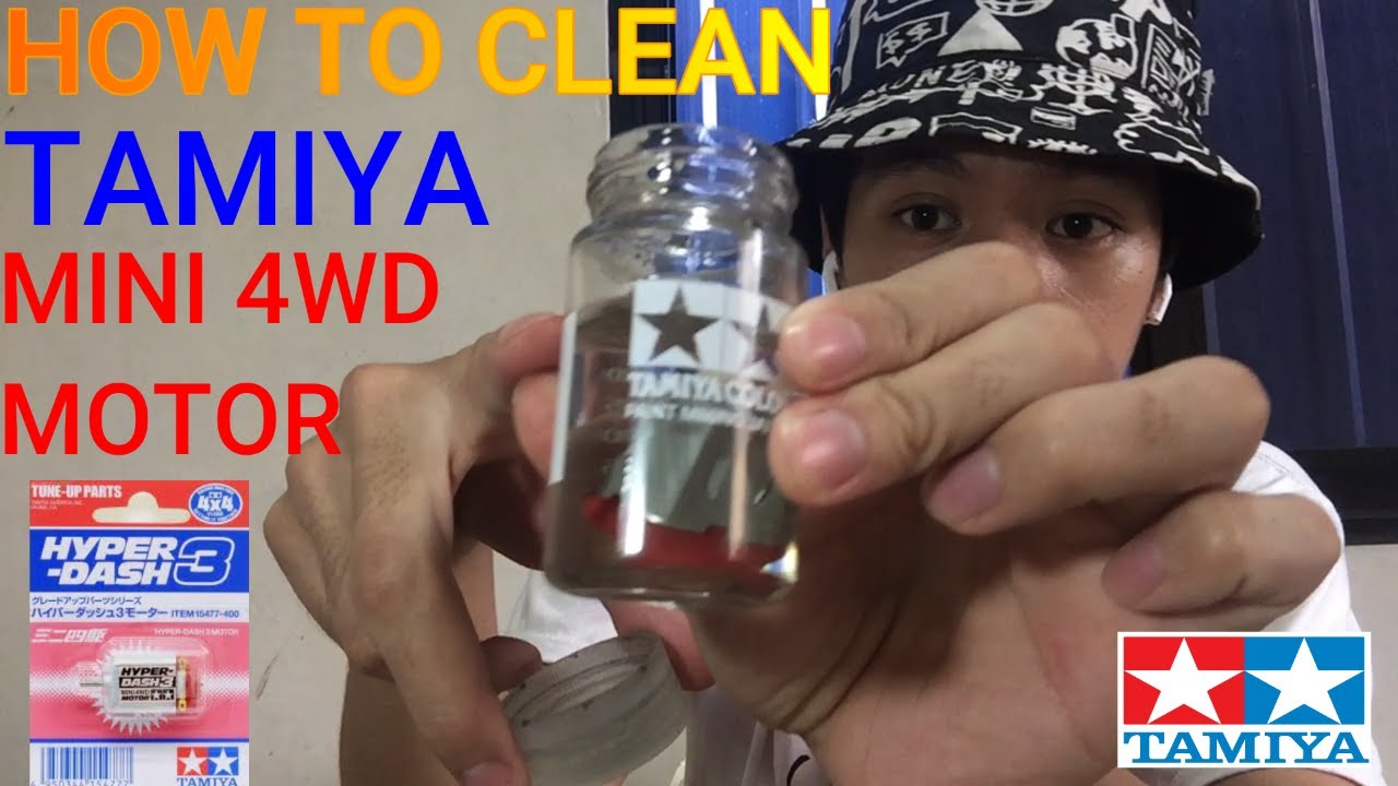 HOW TO CLEAN TAMIYA MINI 4WD MOTOR (VLOG#8) - YouTube