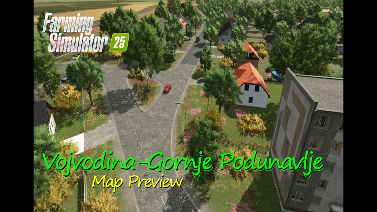 Vojvodina-Gornje Podunavlje Map Mod preview: The Most Realistic Balkan ...