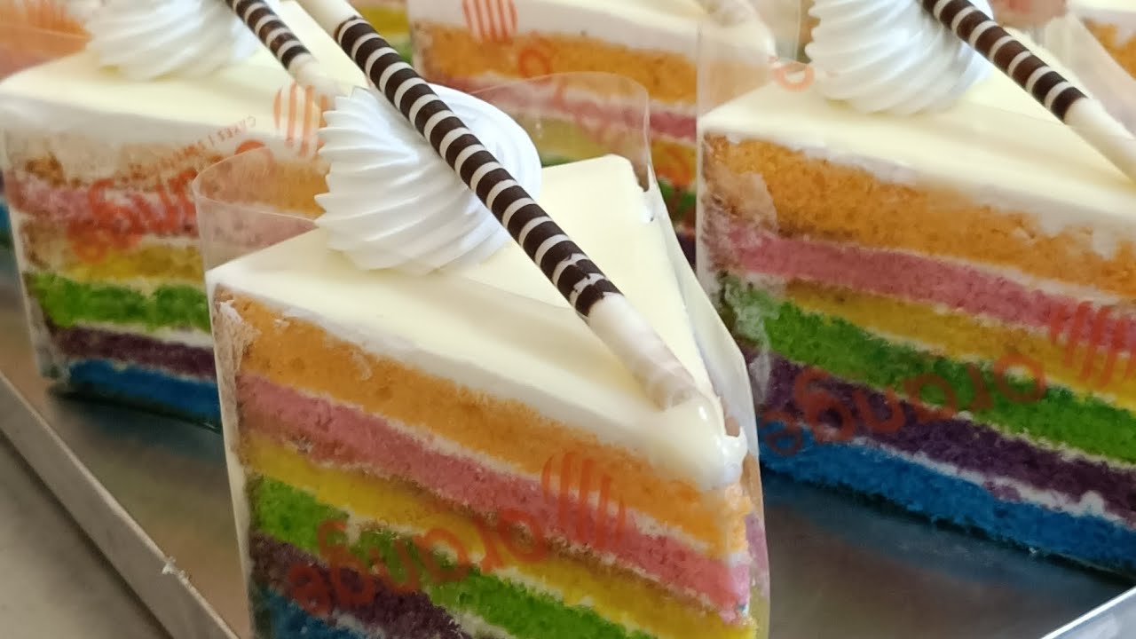 cakes rainbow 🌈 cake fancy model - YouTube