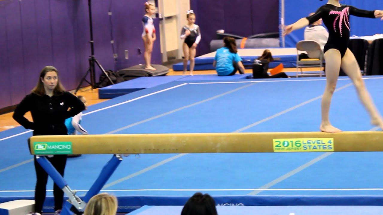 Anna Hallgren Level 4 NJ Arena Gymnastics video wlmp - YouTube