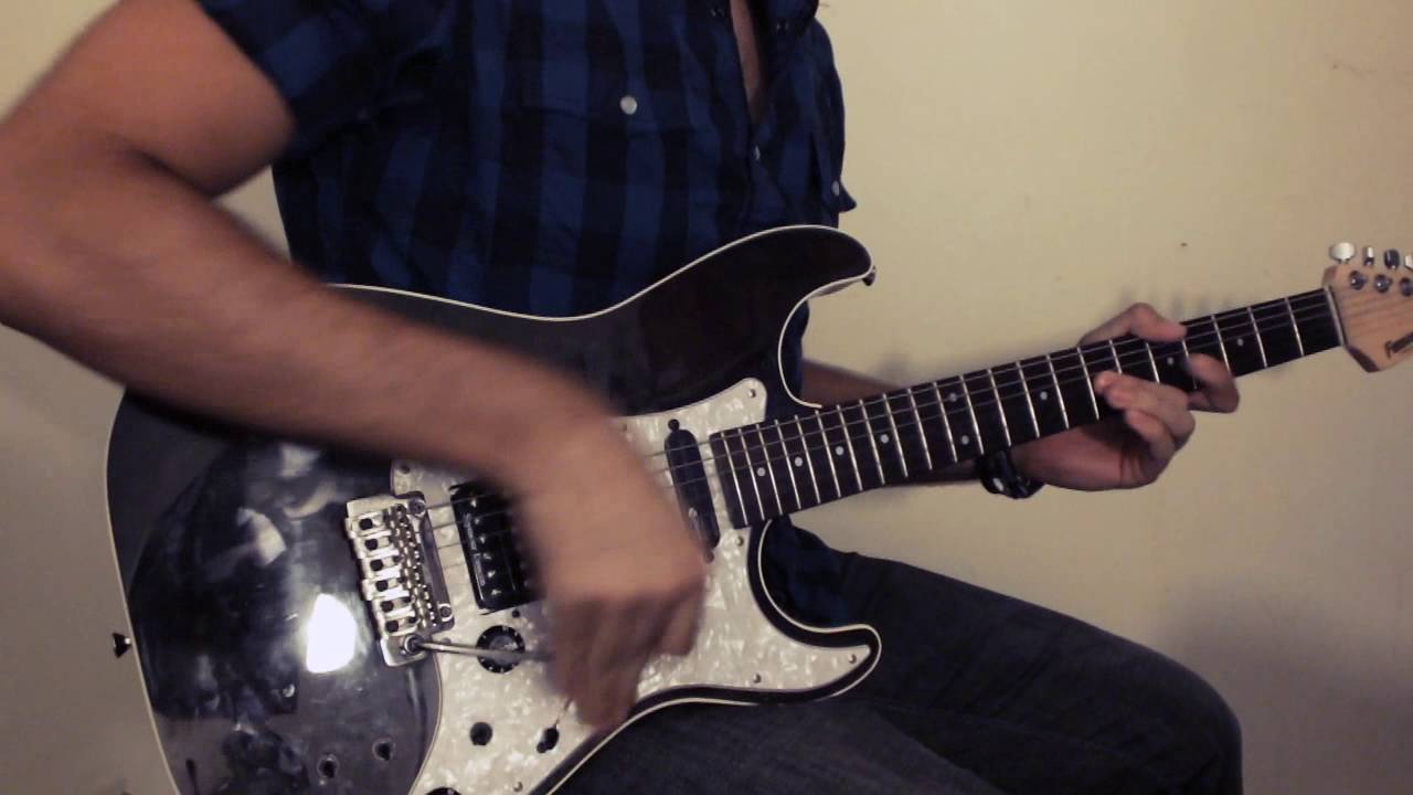 Owl City - Up All Night Guitar Solo Eric Maldonado - YouTube