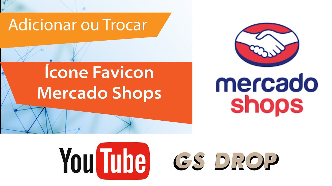 Adicionar Icone Favicon Mercado Shops - YouTube