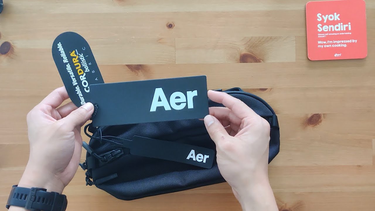 AER Day Sling 3 Unboxing, close ups and overview - YouTube