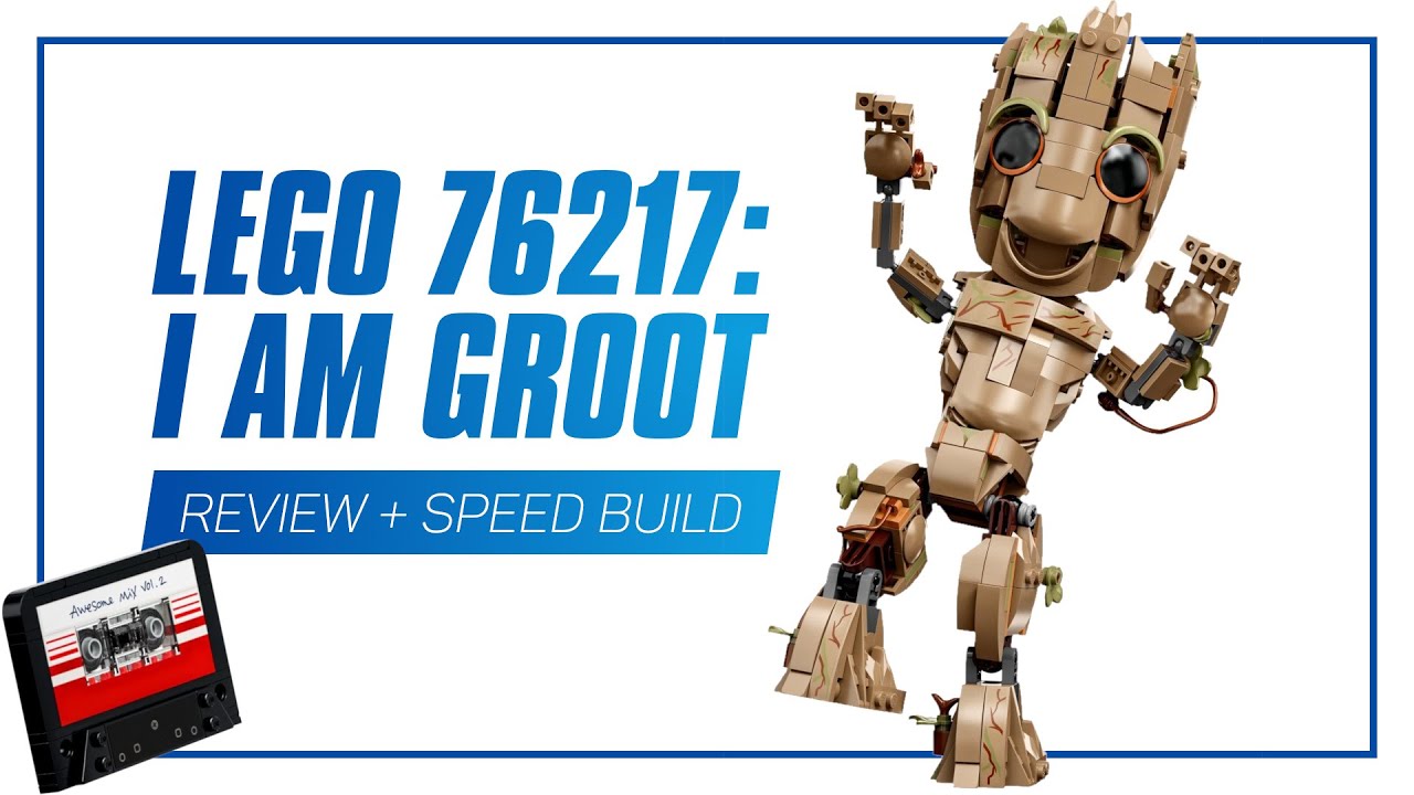 LEGO 76217: I am Groot - HANDS-ON REVIEW - YouTube