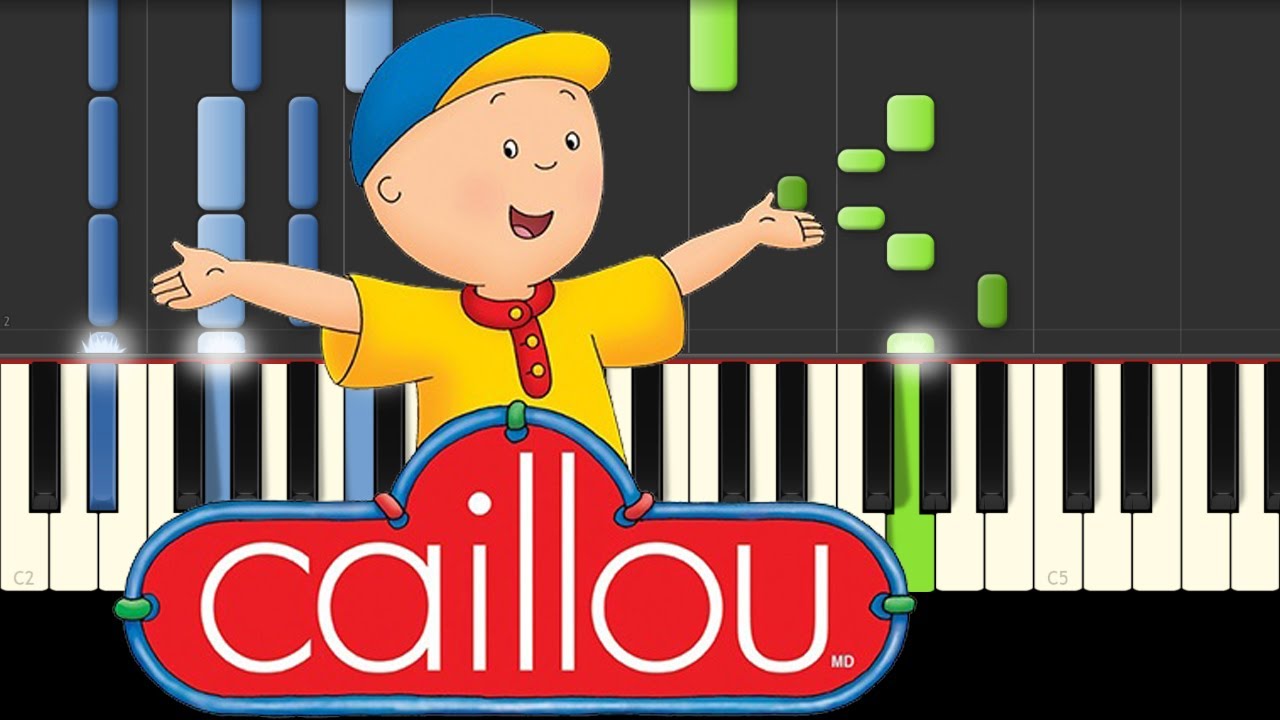 Calliou / Cancion / Piano Tutorial - YouTube