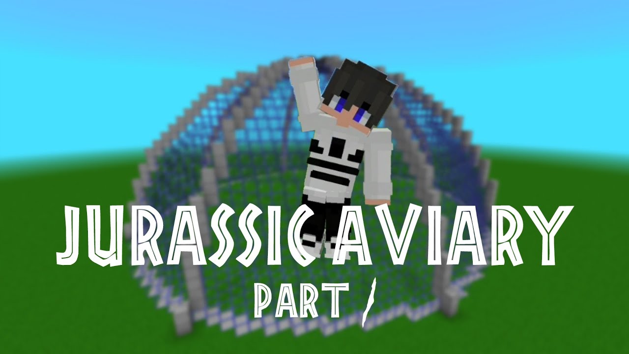 Minecraft: Making Jurassic Aviary Part 1 - YouTube