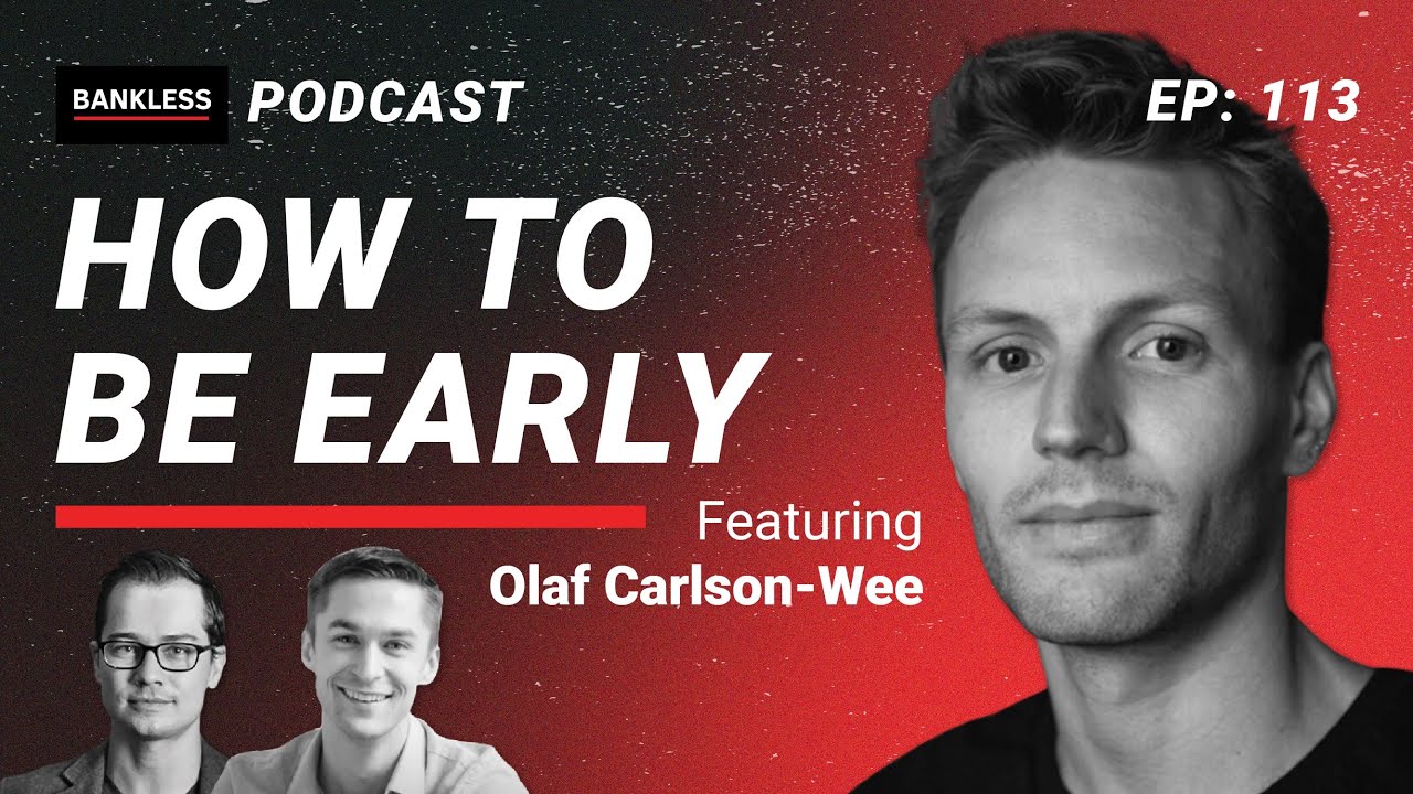 113 - How to Be Early | Olaf Carlson-Wee - YouTube