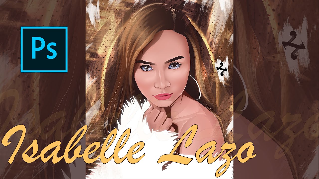Isabelle Lazo - Vexel Art - Photoshop - YouTube