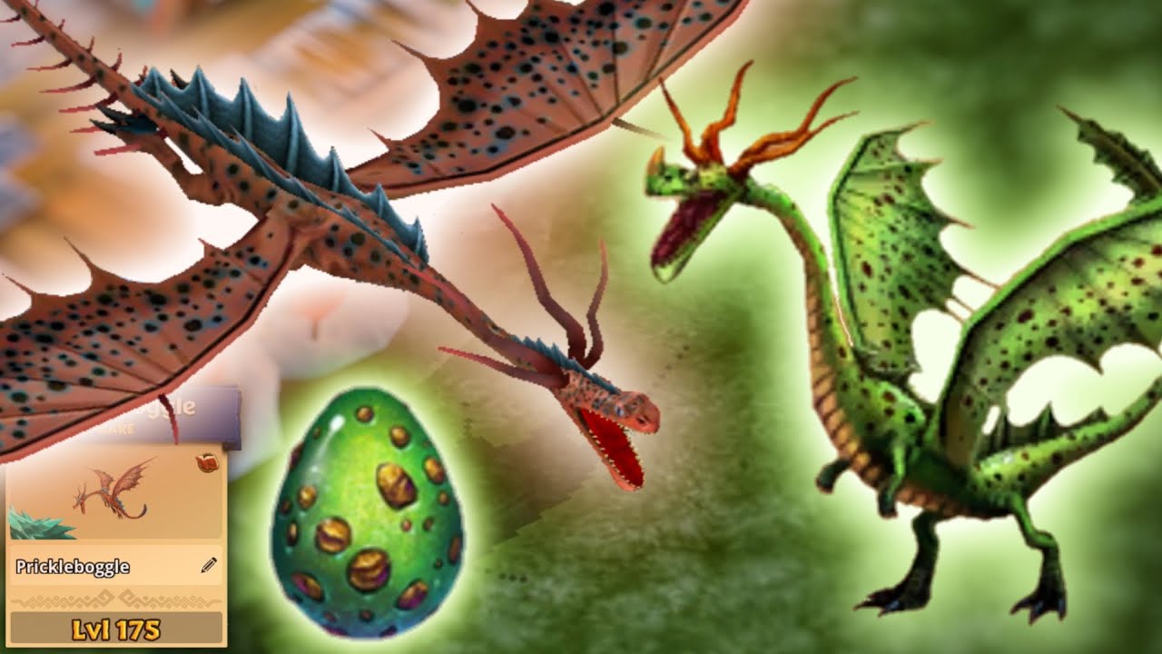 Prickleboggle Max Level 175 Titan Mode | Dragons Rise of Berk - YouTube