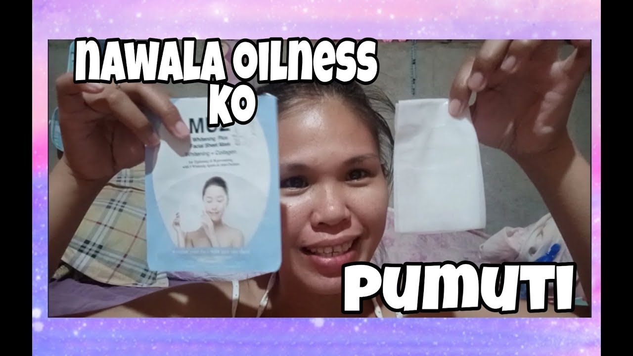 MUZ FACIAL SHEET MASK | WHITENING + COLLAGEN FACIAL MASK ...