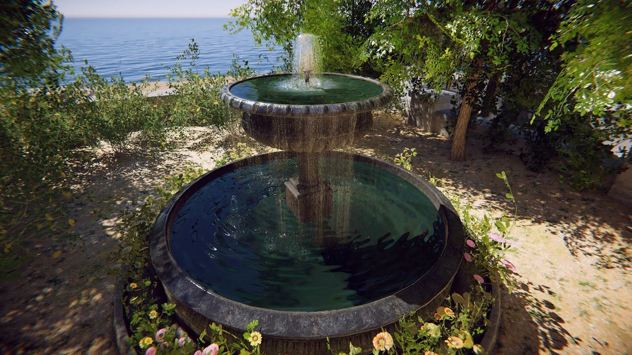 Unity Fountain VFX - YouTube