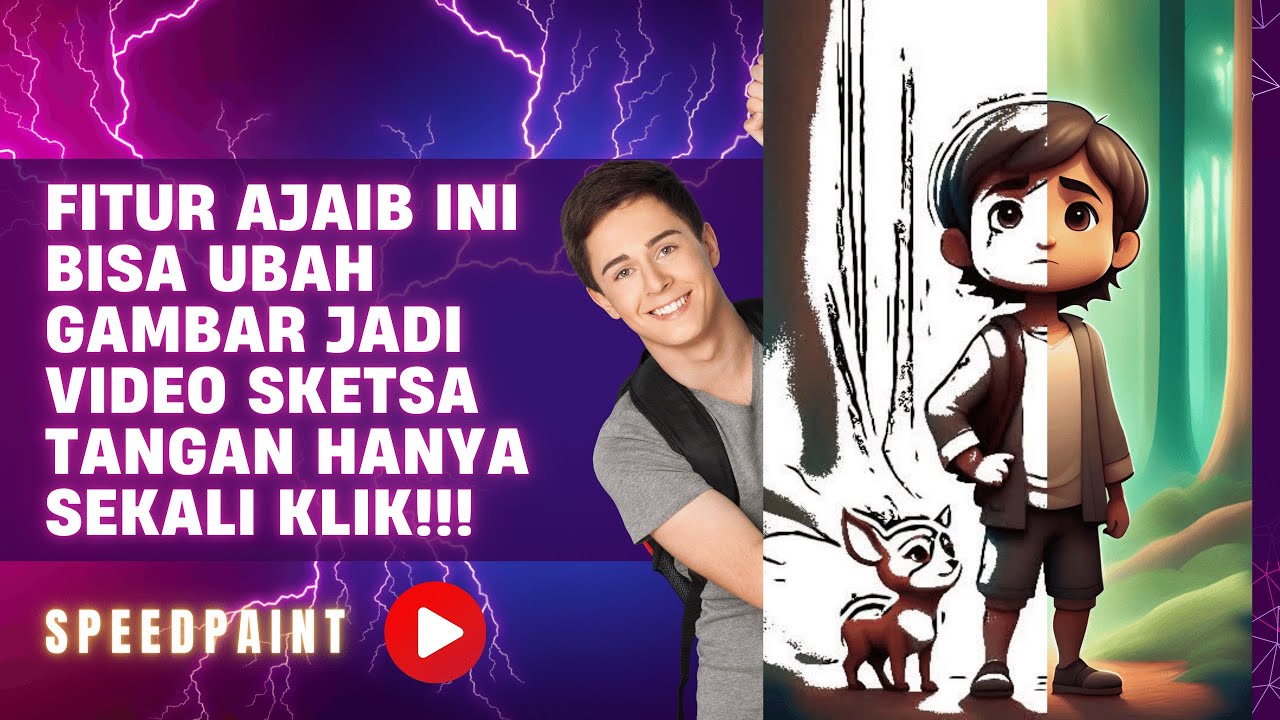 FITUR TERBARU CANVA KONVERSI GAMBAR MENJADI VIDEO SKETSA GAMBAR TANGAN ...