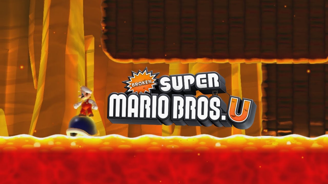 Broken Super Mario Bros U #4 Walkthrough 100% - YouTube