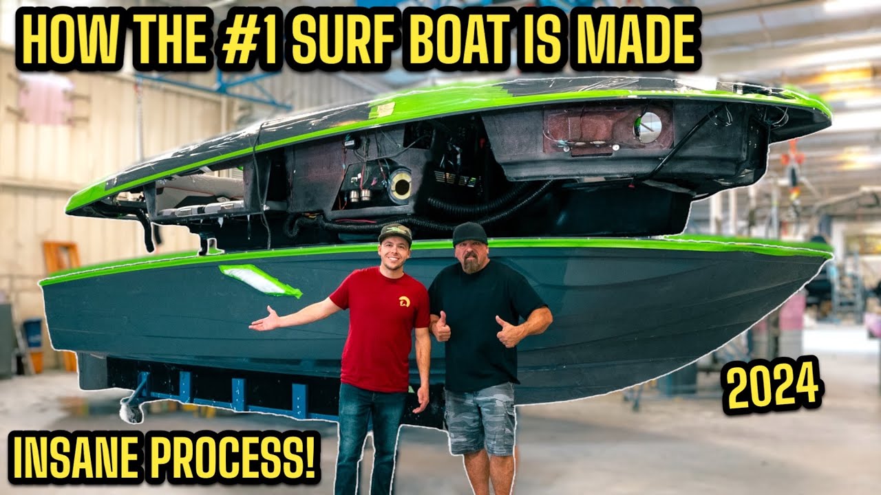 How The #1 Surf Boat Is Made Start To Finish 2024 | NEVER SEEN BEFORE ...